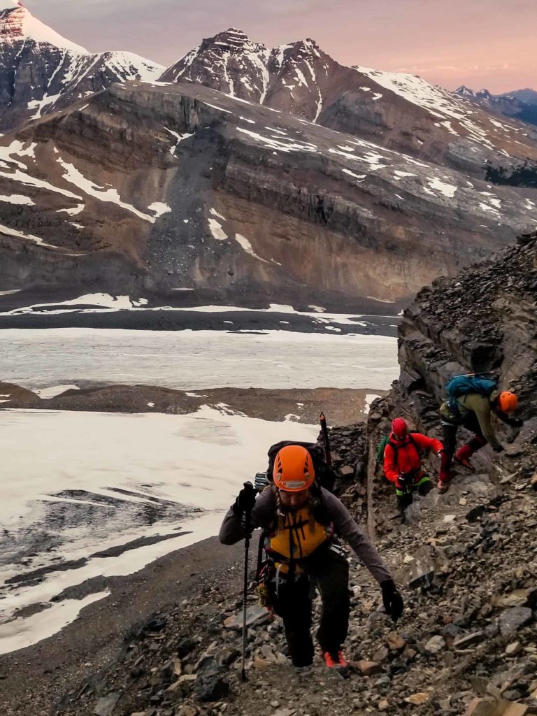 How To Climb Mount Athabasca With a Mountaineering Course