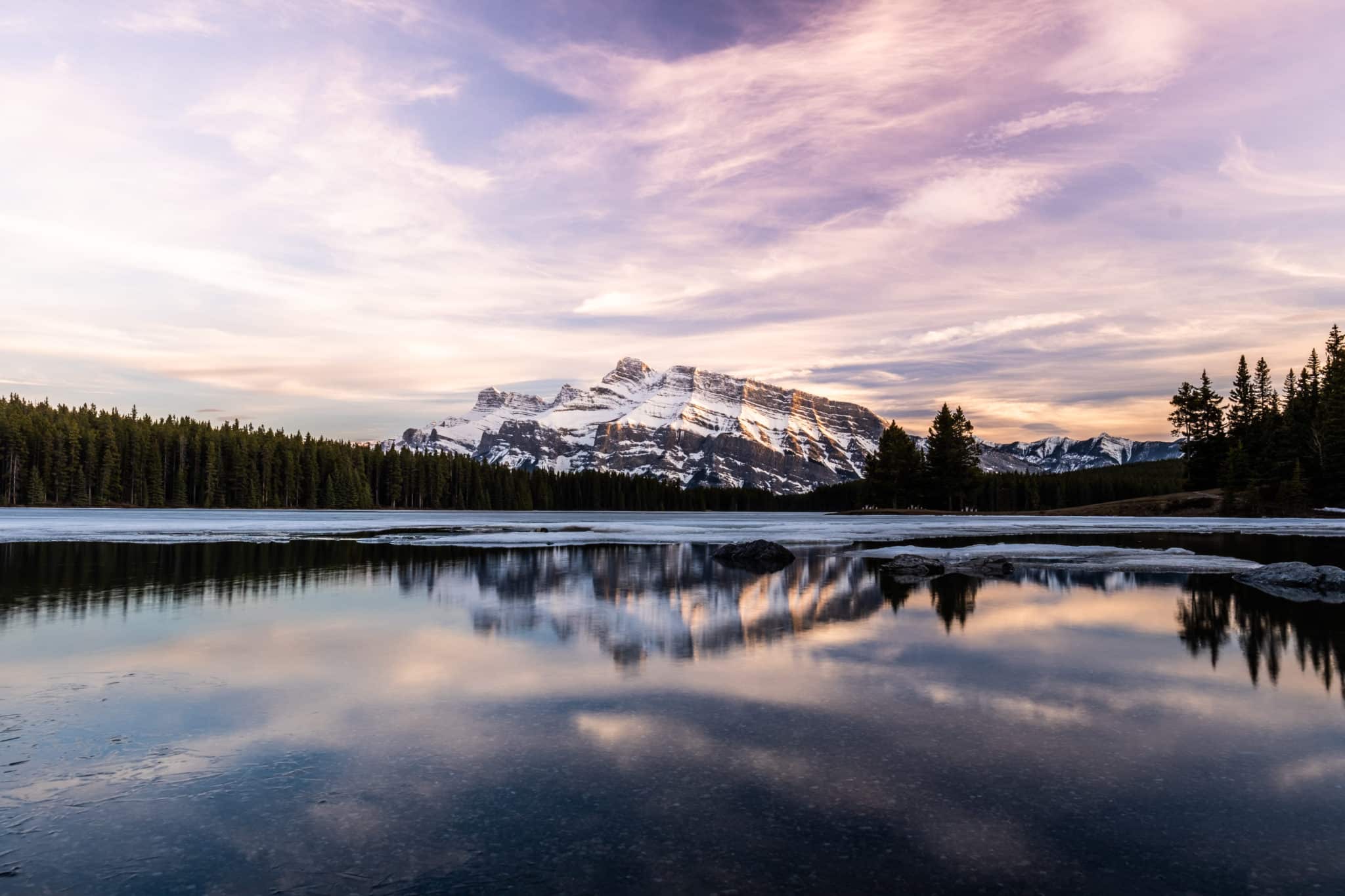 Two Jack Lake • ULTIMATE Guide to Visiting This Classic Banff Lake