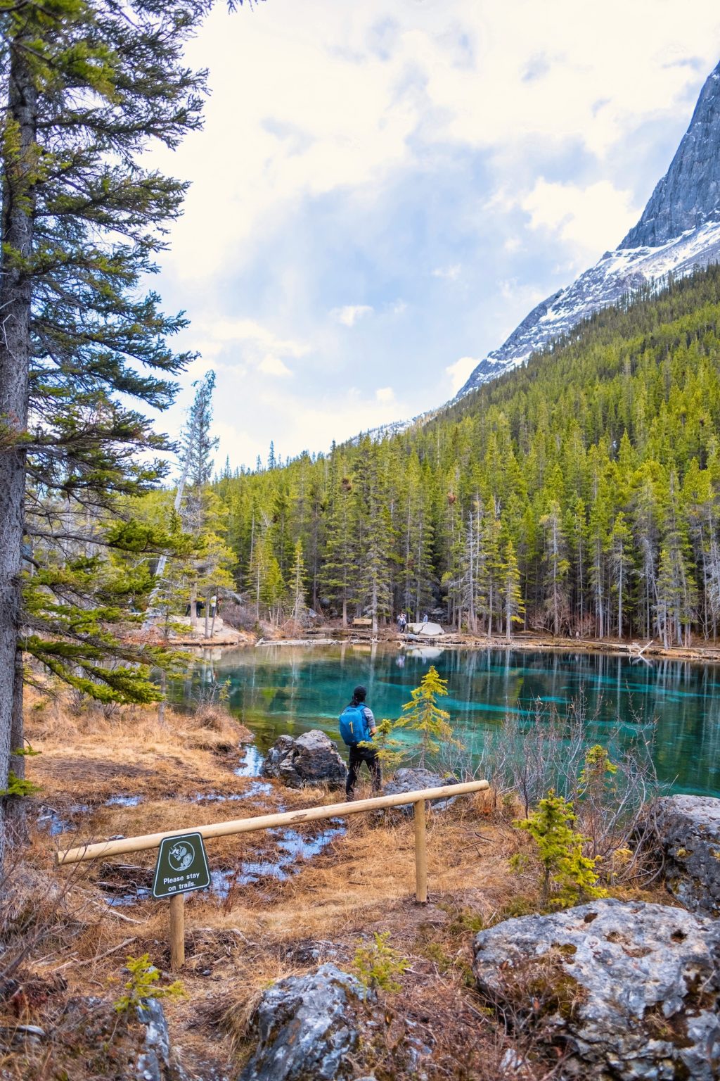 How to Hike to Beautiful Grassi Lakes Near Canmore