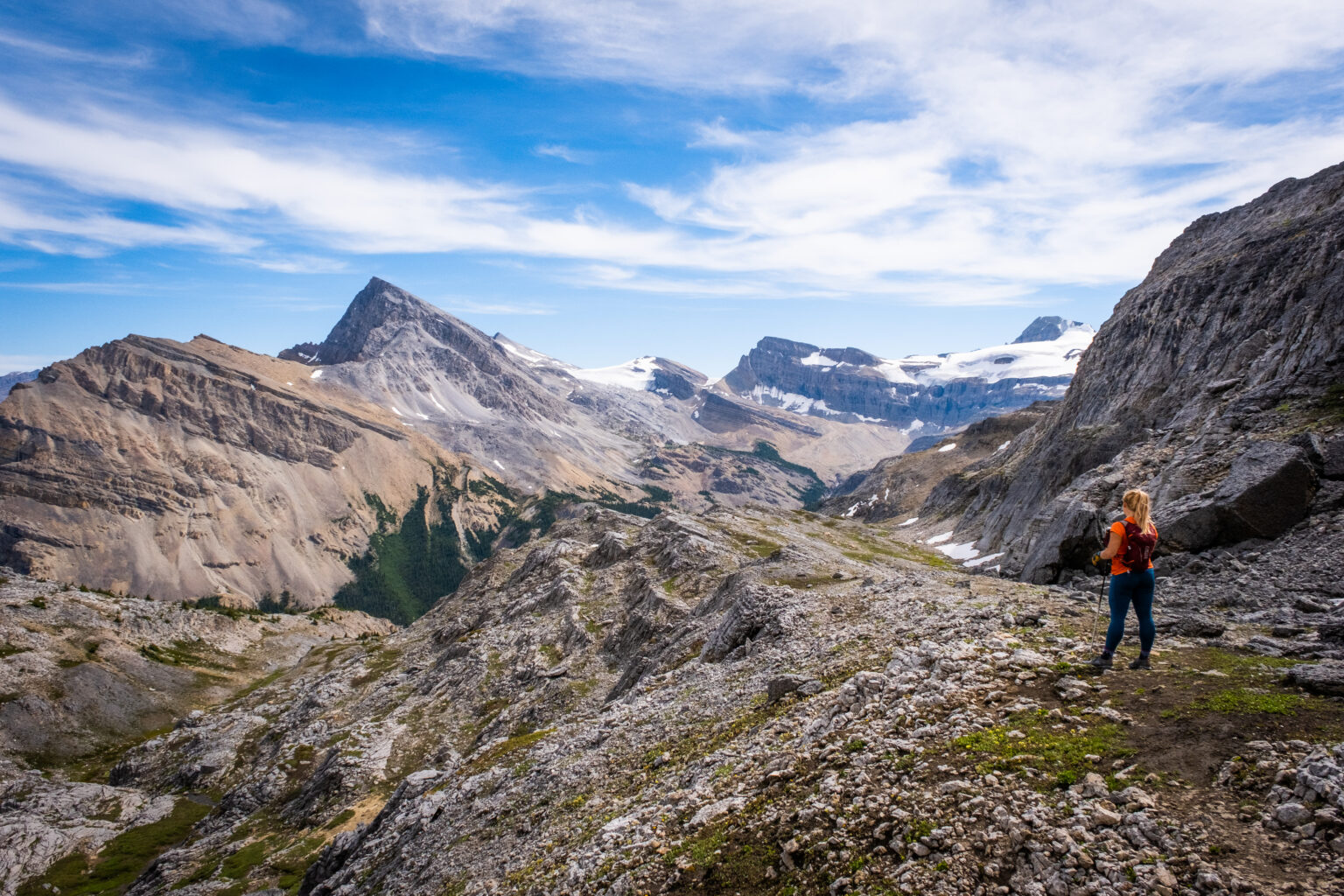 How to Scramble Mount Jimmy Simpson in Banff National Park