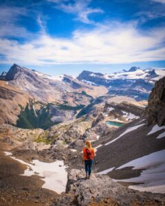 How to Scramble Mount Jimmy Simpson in Banff National Park