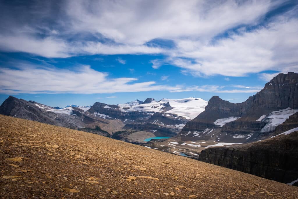 How to Scramble Mount Jimmy Simpson in Banff National Park