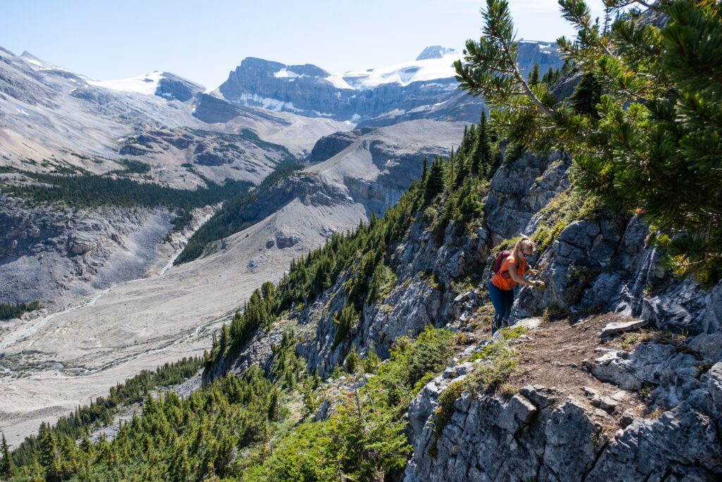 How to Scramble Mount Jimmy Simpson in Banff National Park