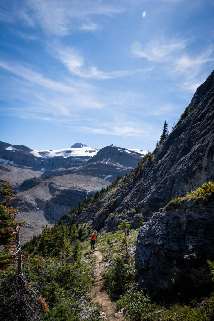 How to Scramble Mount Jimmy Simpson in Banff National Park
