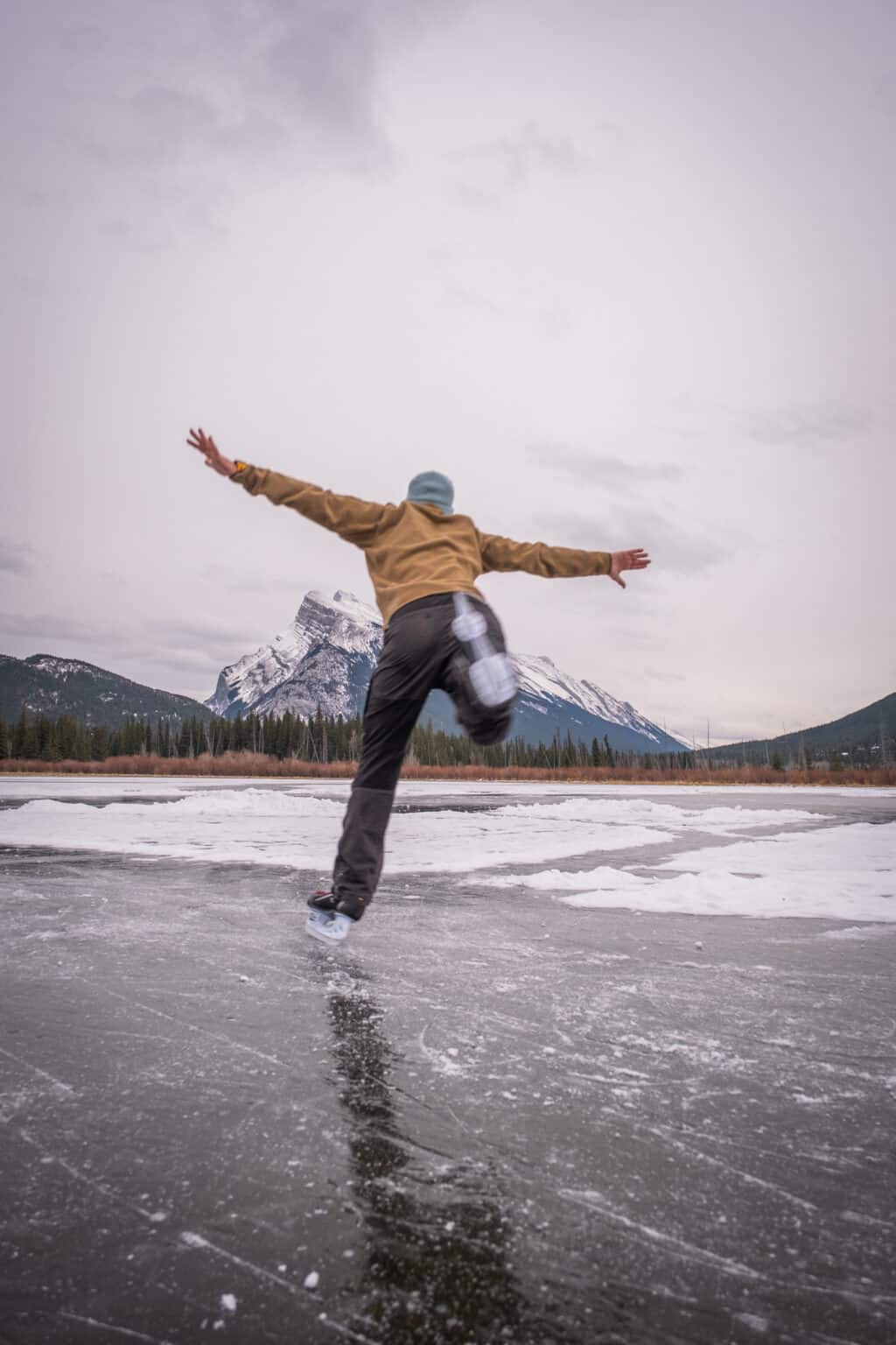 Where to Go Ice Skating in Banff and Canmore (2026)