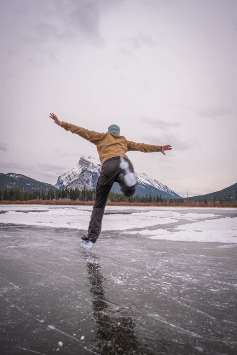 Where to Go Ice Skating in Banff and Canmore (2026)