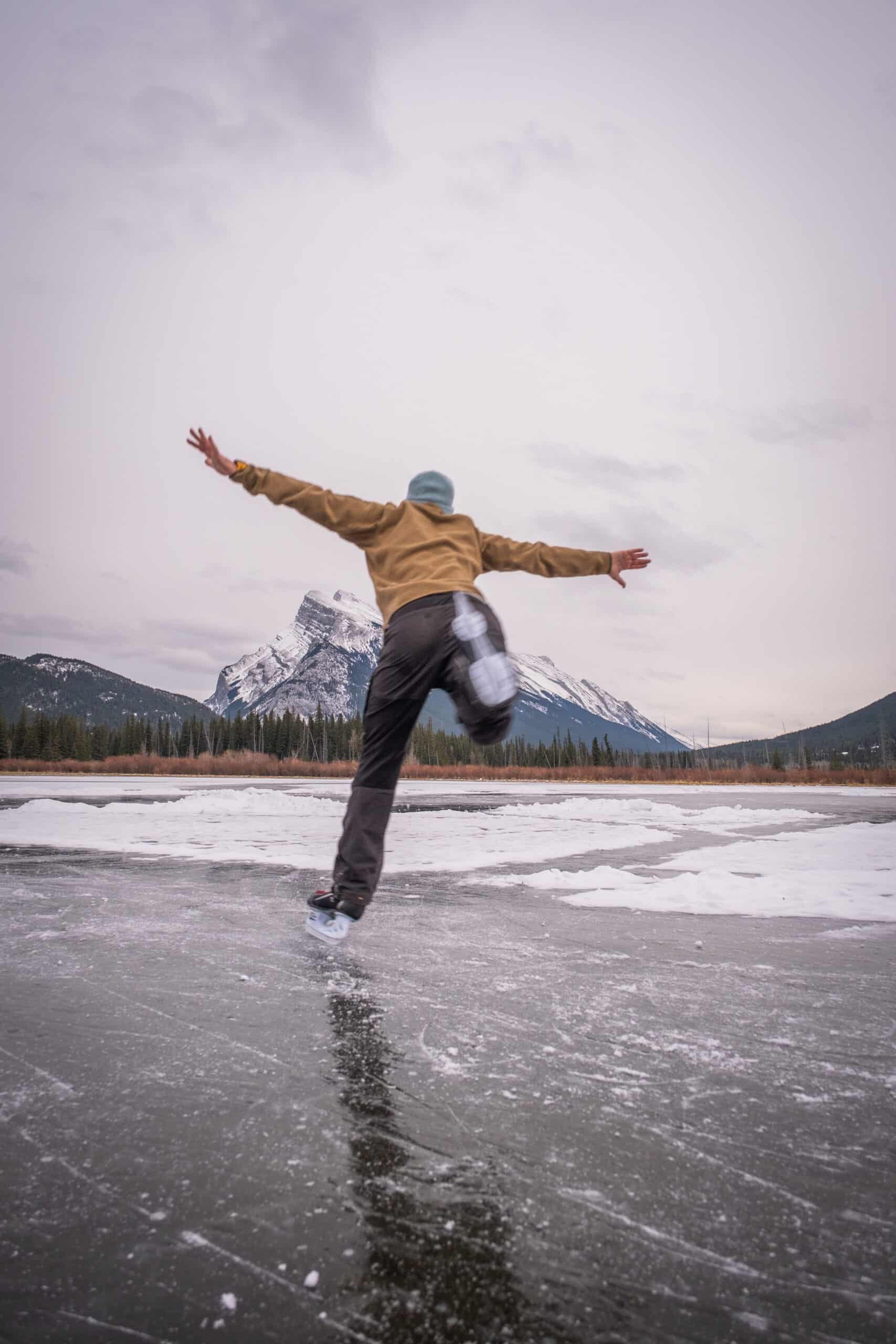 Where to Go Ice Skating in Banff and Canmore (2026)