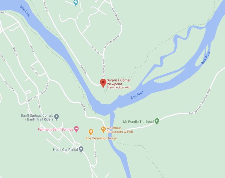 How To Visit Surprise Corner Viewpoint in Banff