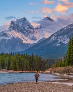 ALL About the Three Sisters Mountains in Canmore, Alberta