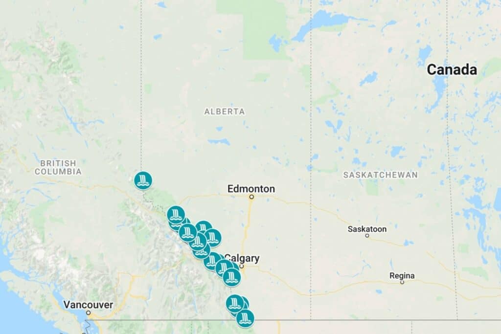 21 STUNNING Waterfalls in Alberta to Visit