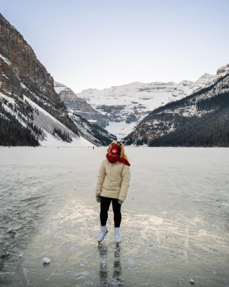 Where to Go Ice Skating in Banff and Canmore (2026)