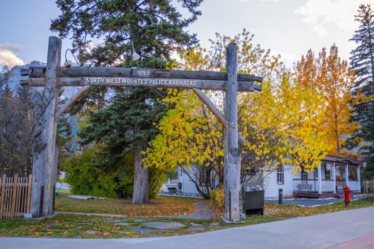 Policeman's Creek Boardwalk in Canmore