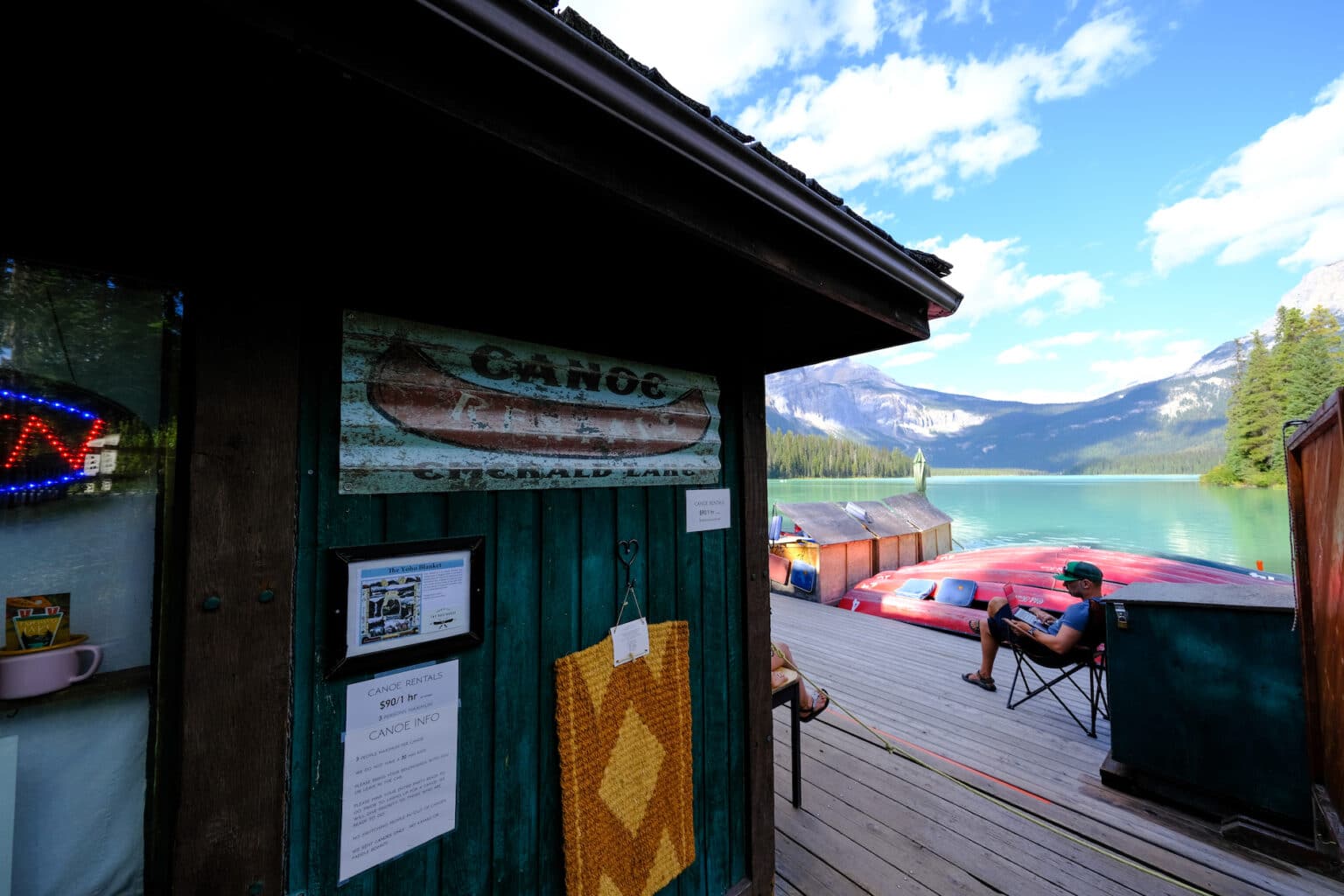 Emerald Lake Canoe Rental: Everything You NEED to Know