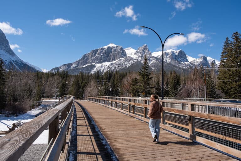 Where to Get the BEST Views of the Three Sisters in Canmore