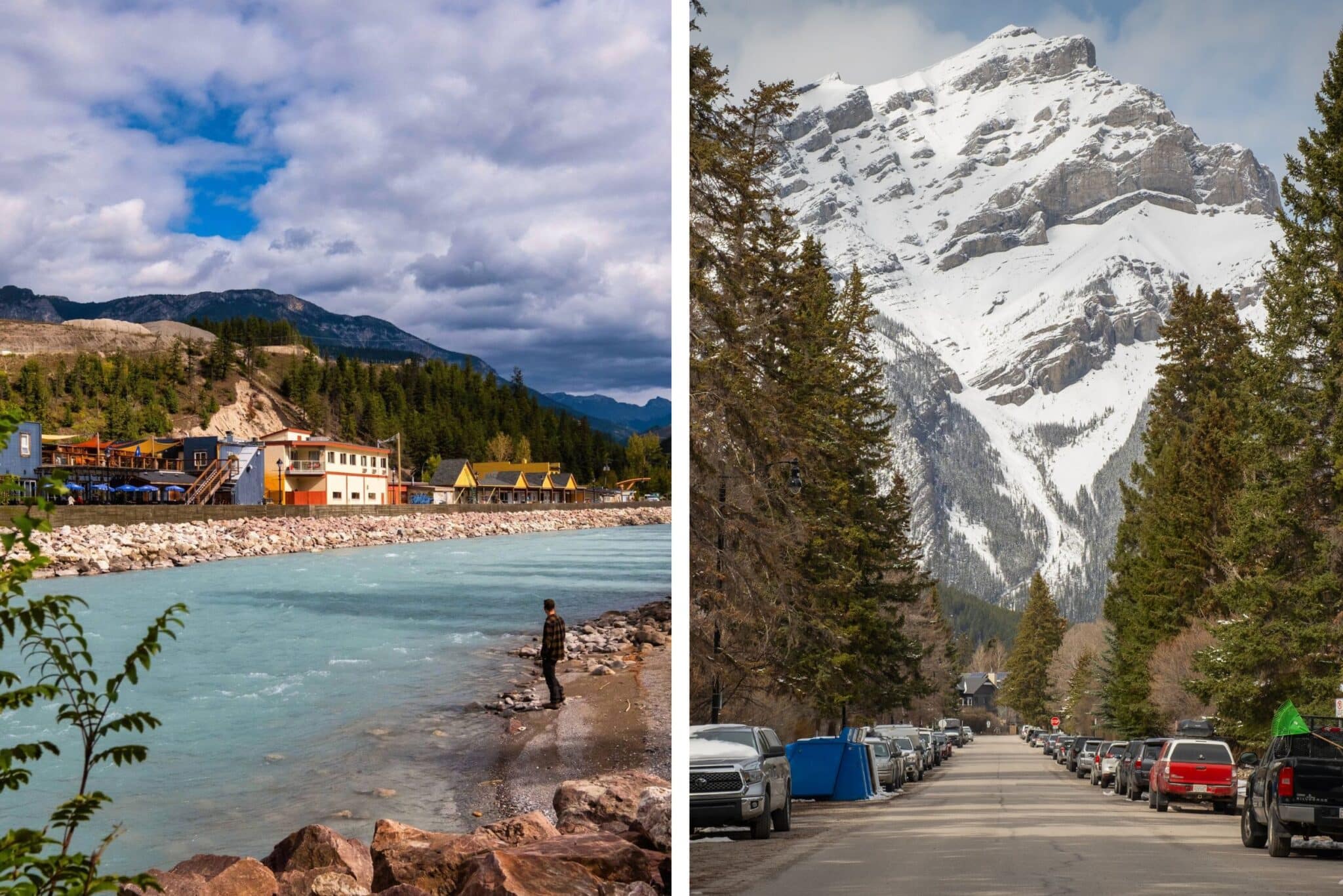 Golden vs Banff • A Mountain Town That Saves a Buck