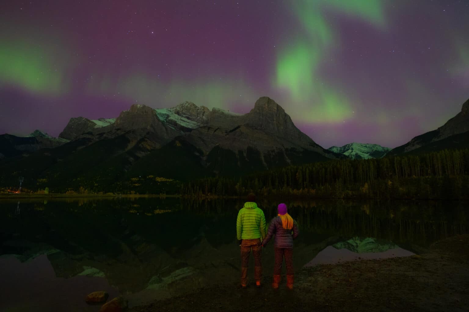 Where & HOW To See The Northern Lights in Banff