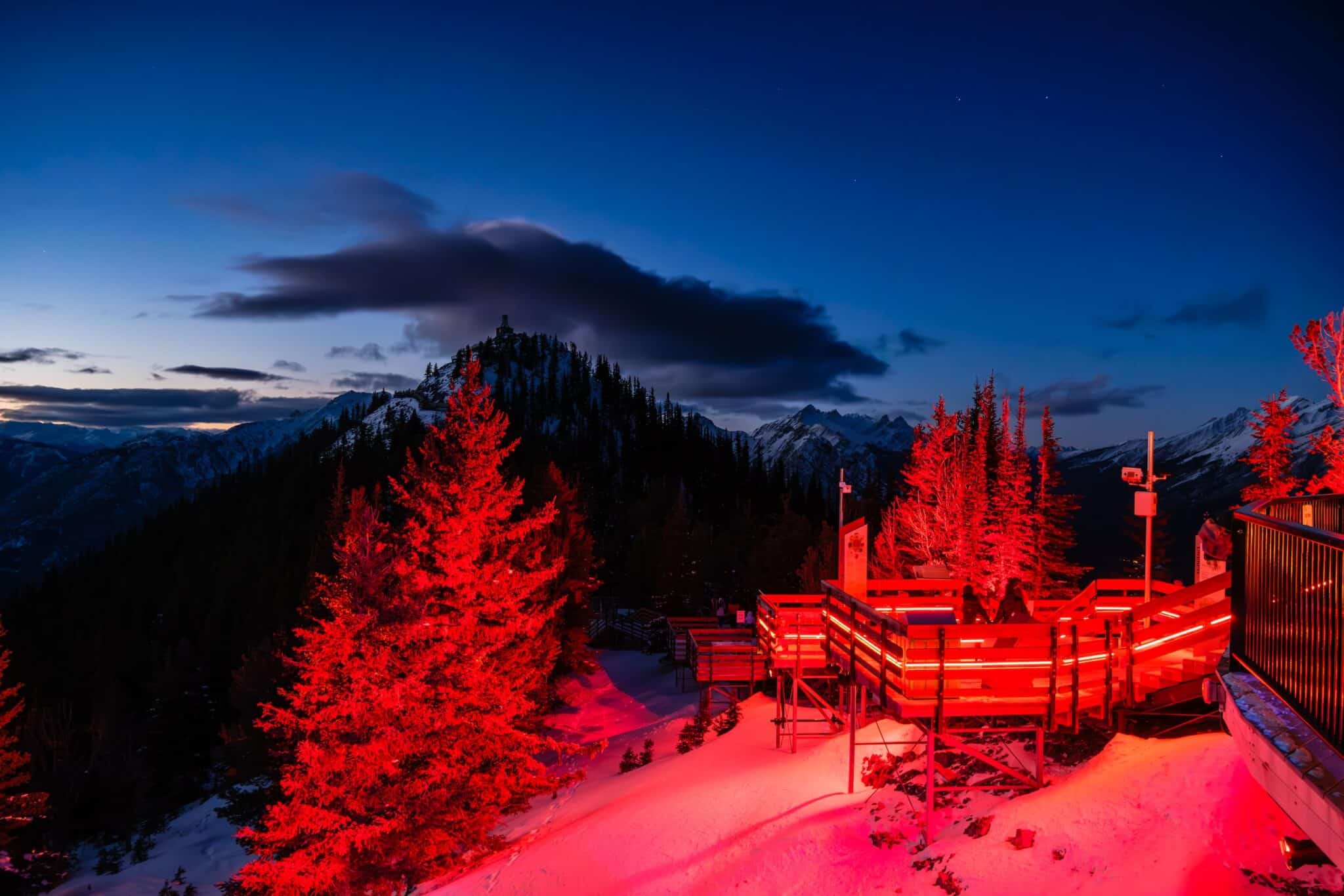 All About Banff Nightrise