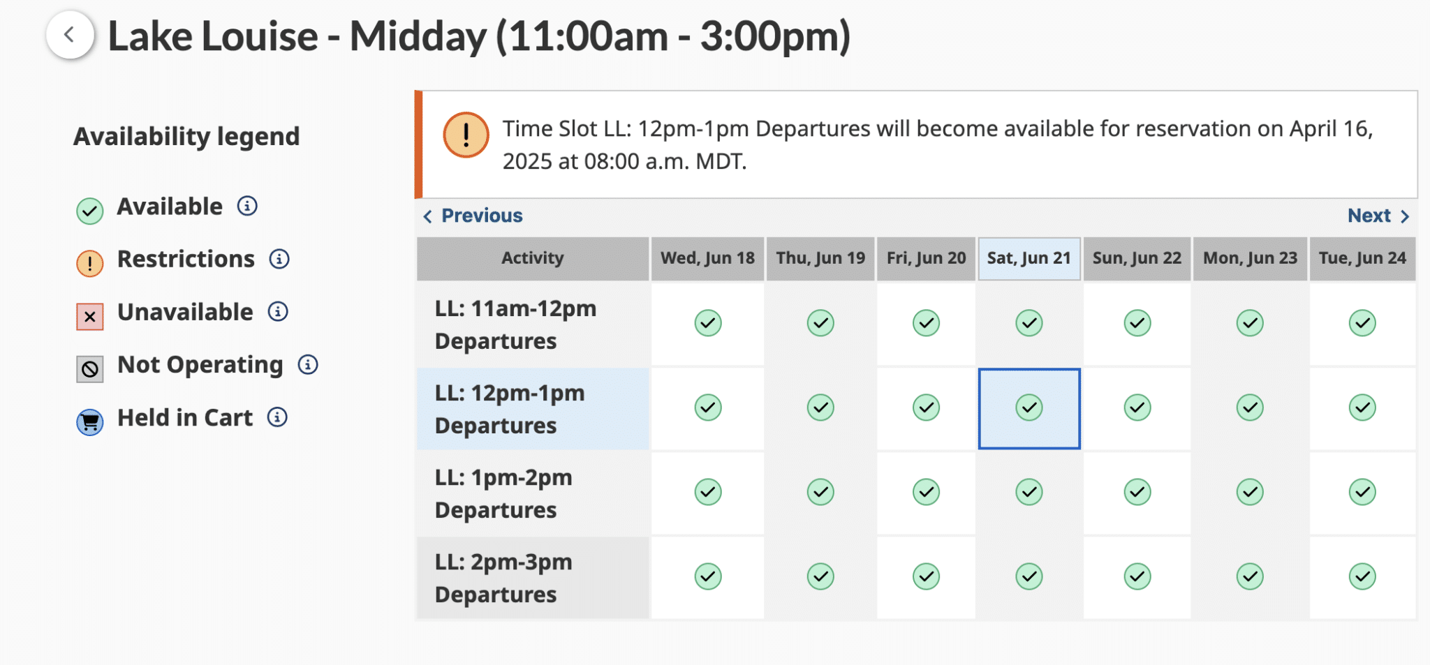 How to Book Shuttles on the Parks Canada Reservation System