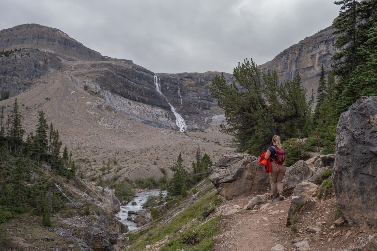 How to Hike to Bow Glacier Falls on the Icefields Parkway
