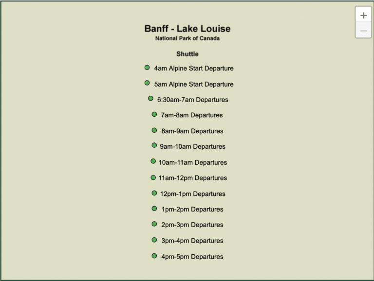 How to Book Shuttles on the Parks Canada Reservation System