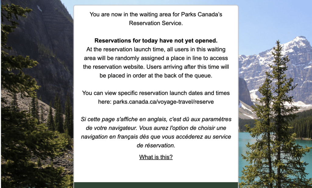 How to Book Shuttles on the Parks Canada Reservation System